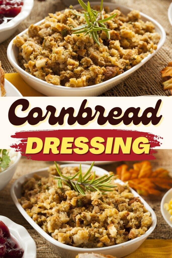 Southern Cornbread Dressing Recipe - Insanely Good