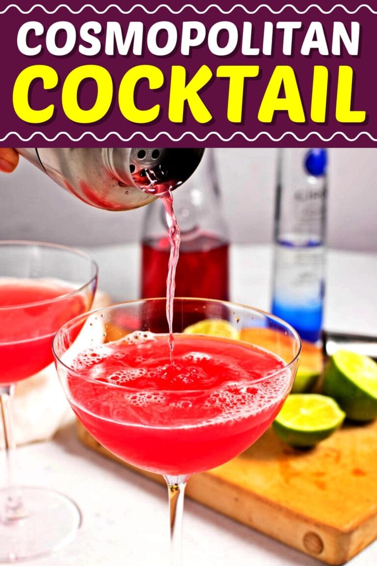 Cosmopolitan Cocktail Recipe (A Classic!) - Insanely Good
