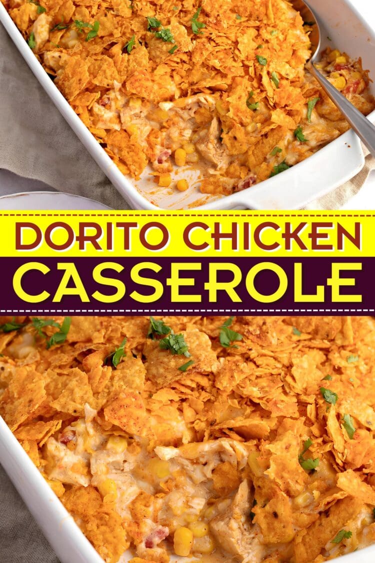 Easy Dorito Chicken Casserole Recipe - Insanely Good