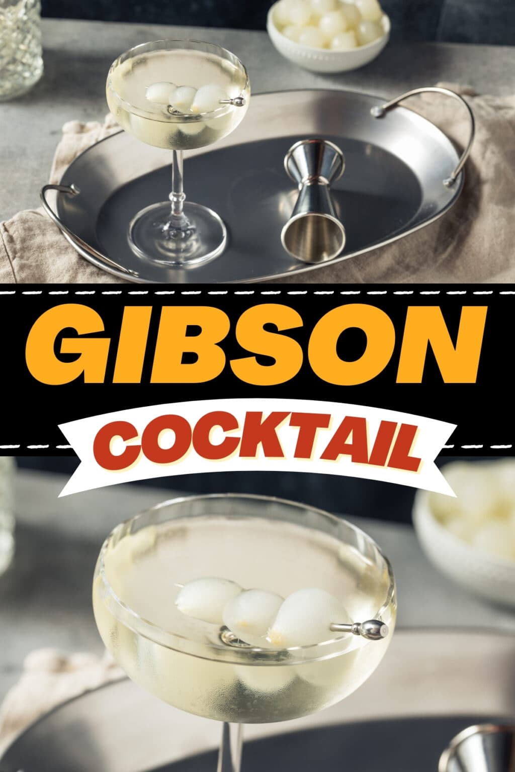 Gibson Cocktail Recipe (An Easy Classic) - Insanely Good