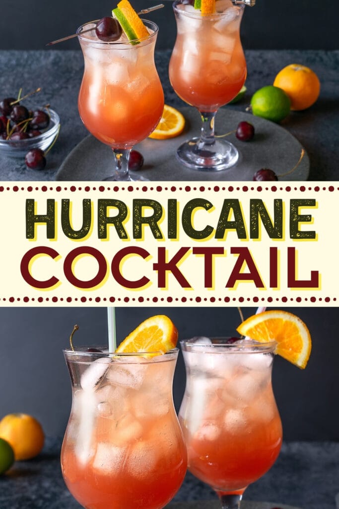 Hurricane Cocktail Recipe (New Orleans Classic) - Insanely Good