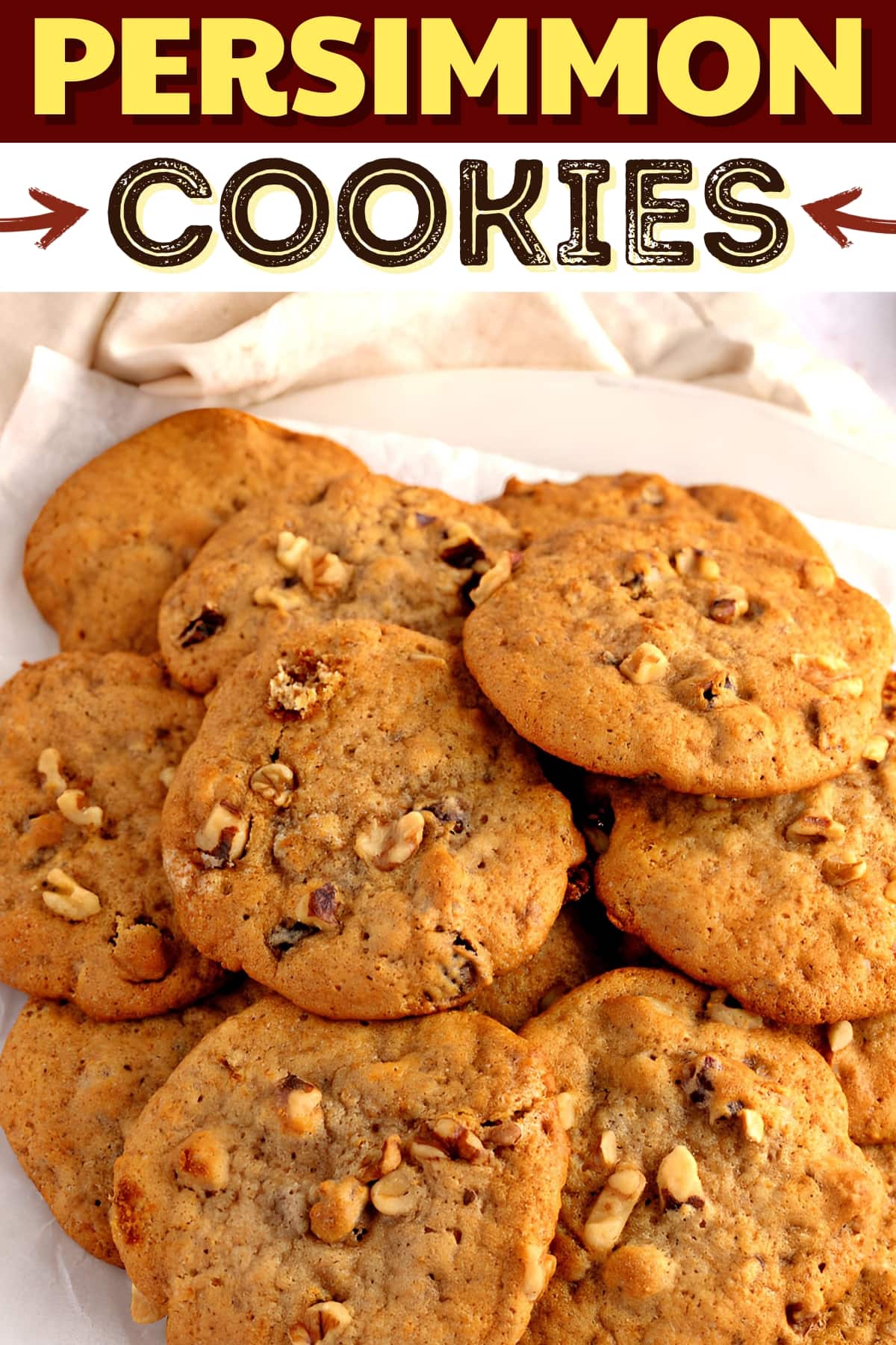 Persimmon Cookies Recipe (Soft and Chewy!) - Insanely Good