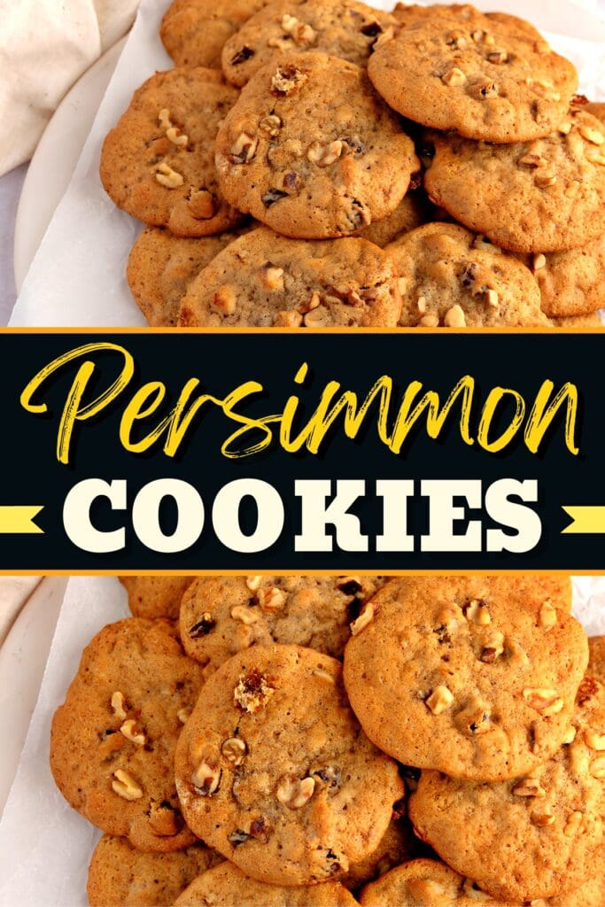 Persimmon Cookies Recipe (Soft and Chewy!) - Insanely Good