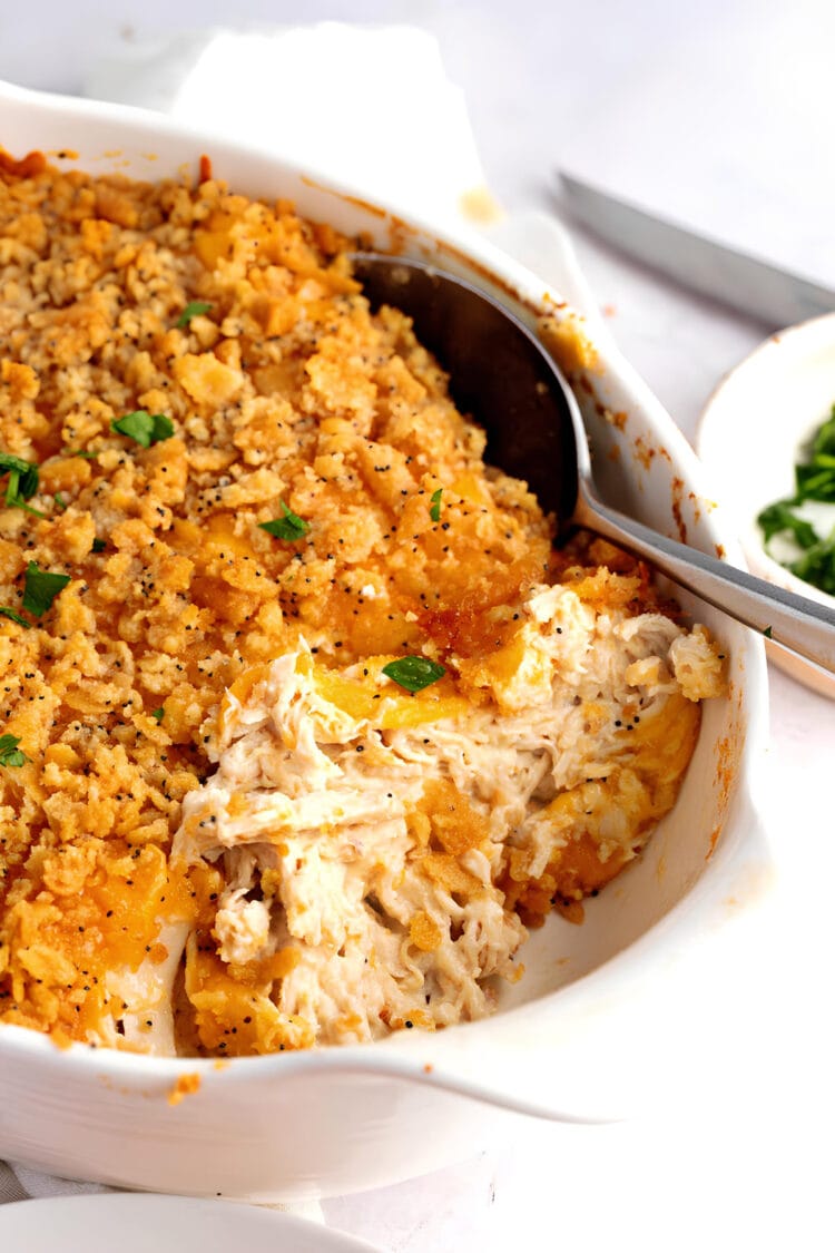 Poppy Seed Chicken Casserole - Insanely Good