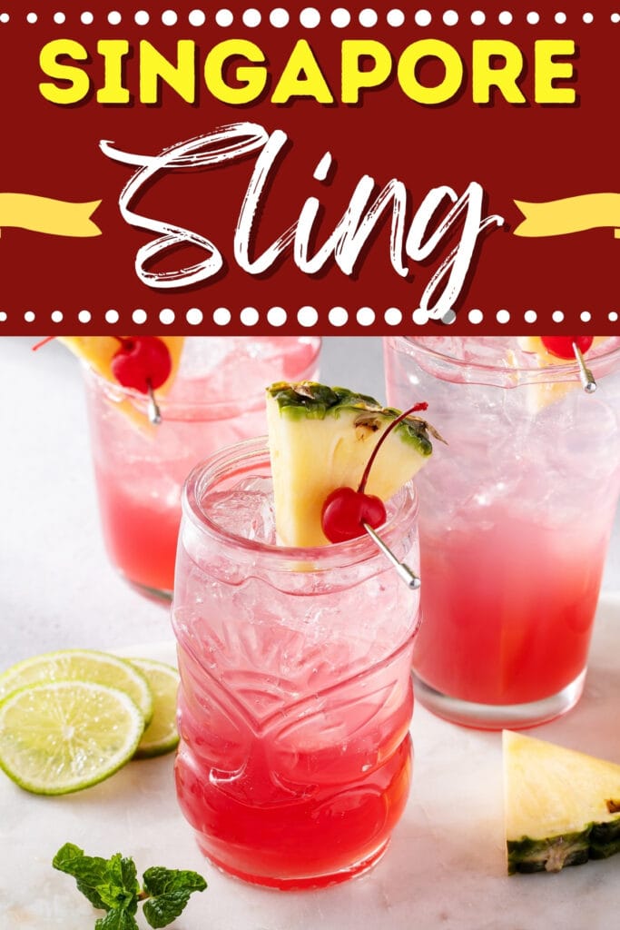Singapore Sling Cocktail Recipe - Insanely Good