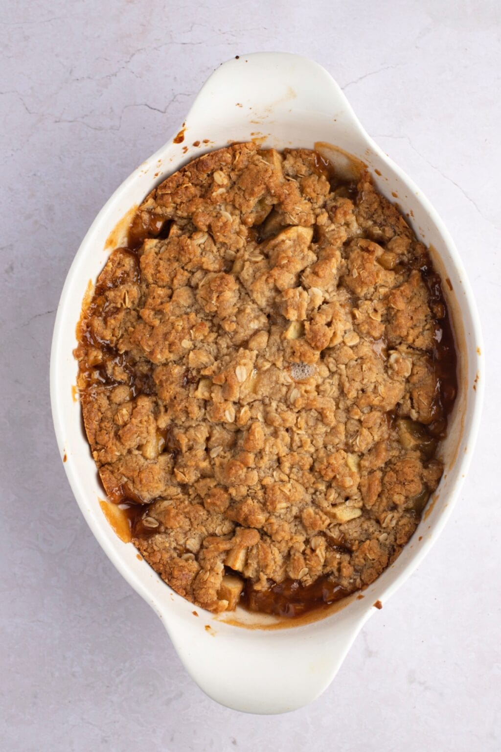 Easy Apple Crumble Recipe - Insanely Good