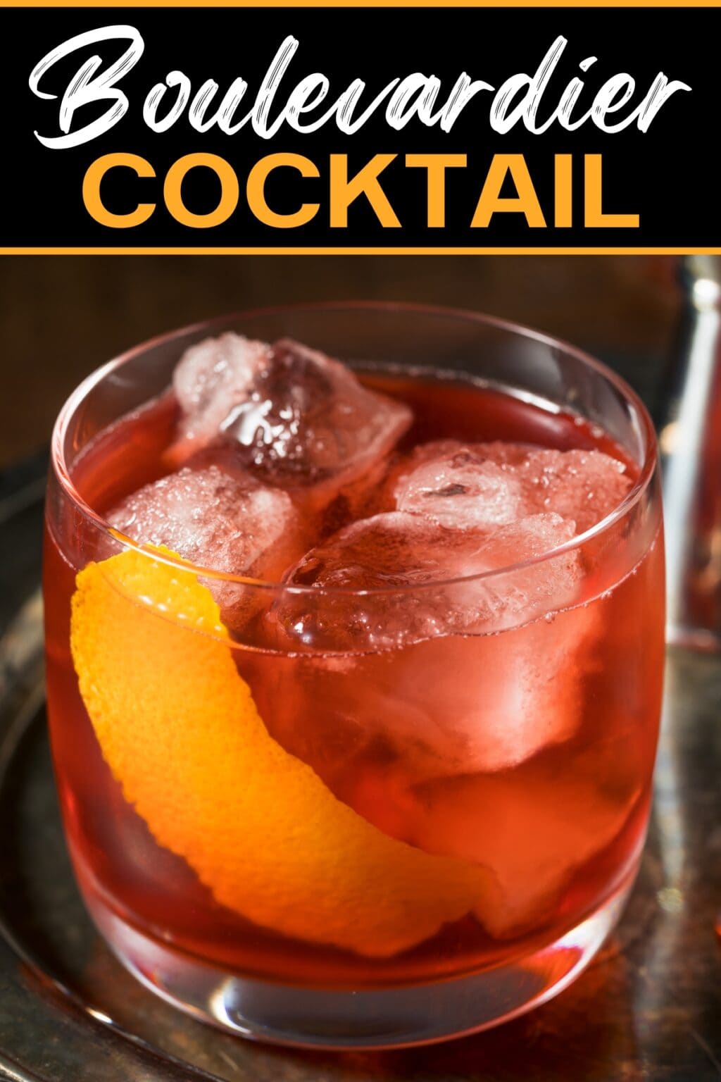 The Classic Boulevardier Cocktail Recipe - Insanely Good
