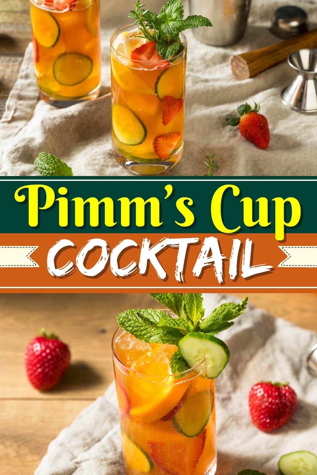 Pimm’s Cup Cocktail (Classic British Recipe) - Insanely Good