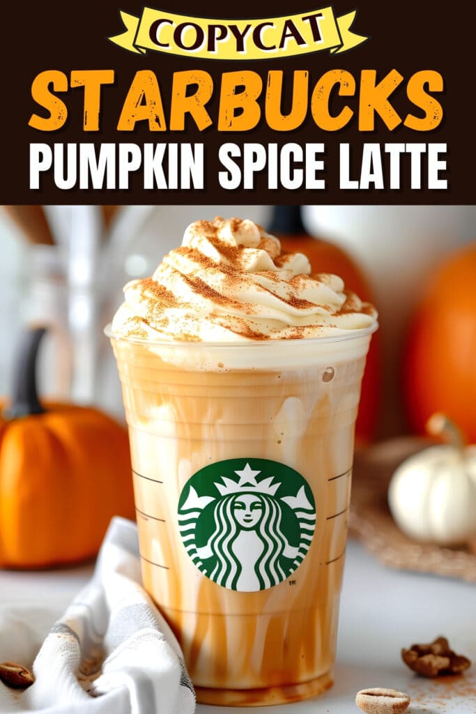 Copycat Starbucks Pumpkin Spice Latte Recipe - Insanely Good