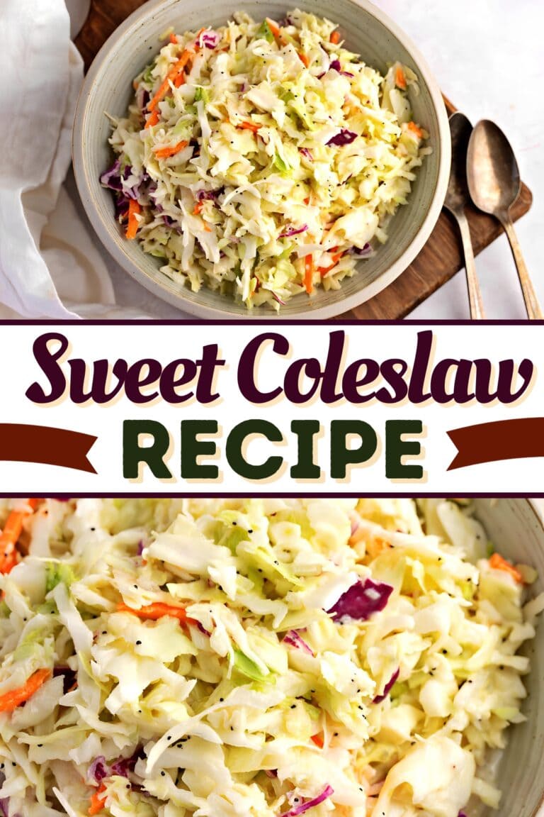 Sweet Coleslaw Recipe - Insanely Good