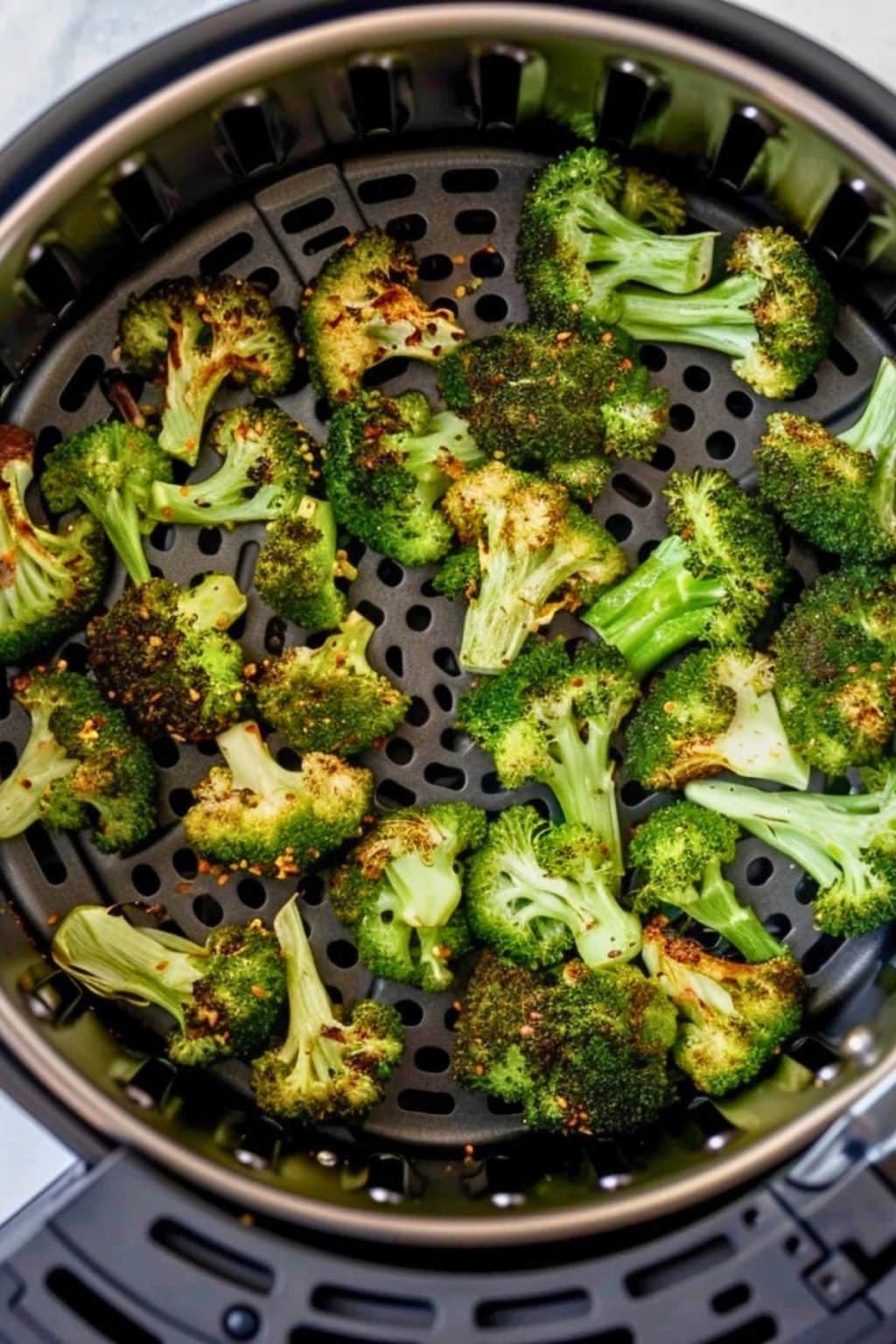 Air Fryer Broccoli (Easy and Crispy Recipe) - Insanely Good