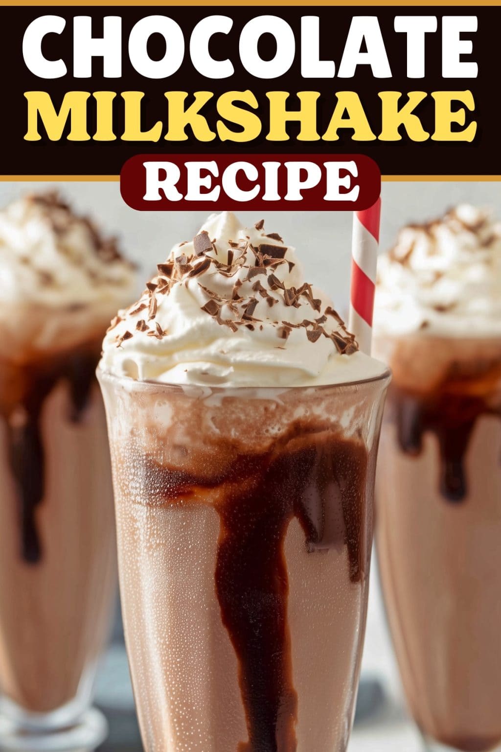 Chocolate Milkshake Recipe - Insanely Good