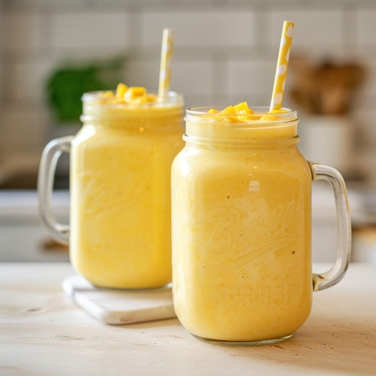 Easy Mango Milkshake Recipe - Insanely Good