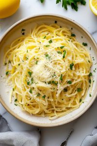 Lemon Spaghetti (Easy Recipe) - Insanely Good