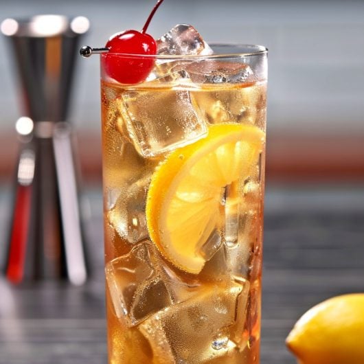 John Collins Cocktail Recipe (With Bourbon) - Insanely Good