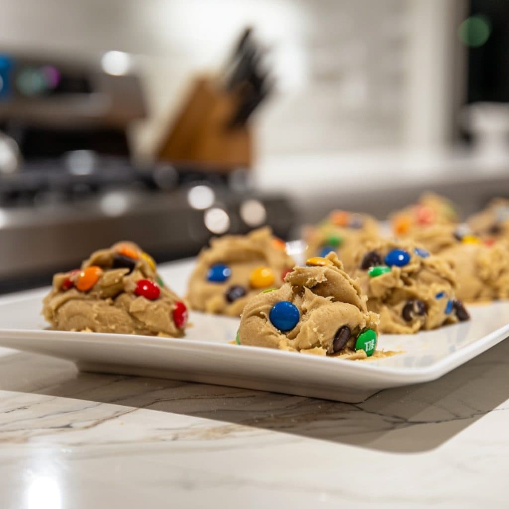 Soft and Chewy M&M Cookies Recipe - Insanely Good