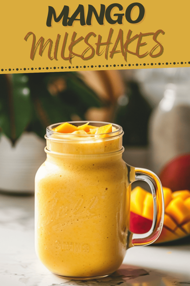 Easy Mango Milkshake Recipe - Insanely Good