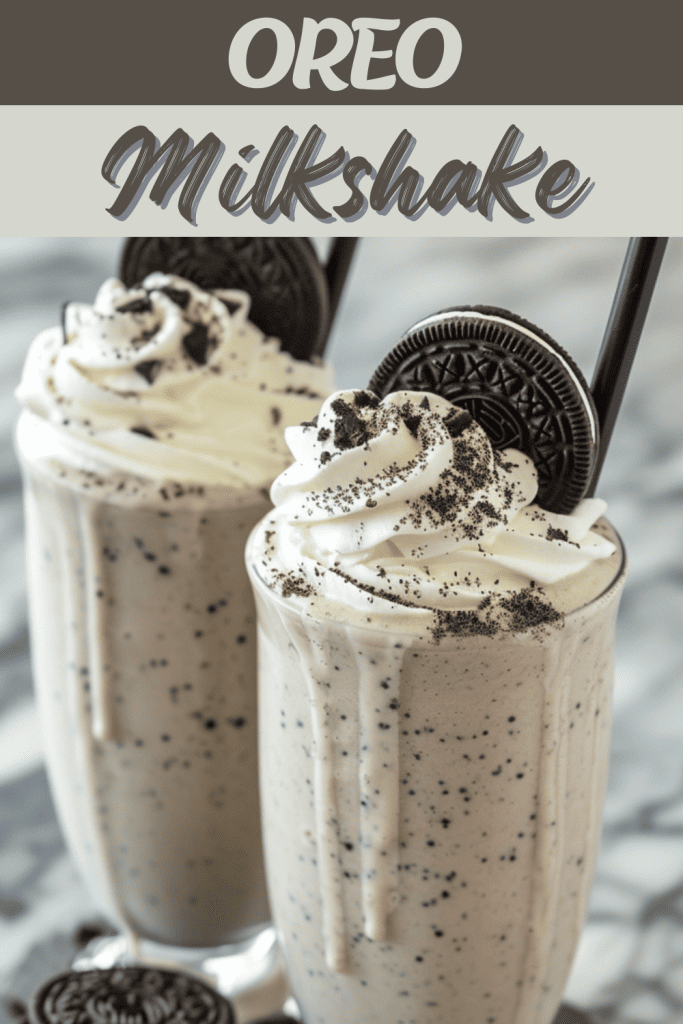 Oreo Milkshake Recipe (3 Ingredients) - Insanely Good