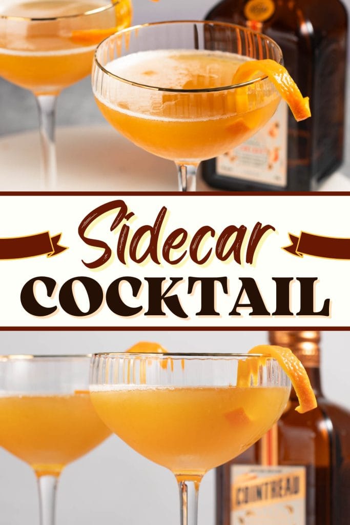 Sidecar Cocktail Recipe - Insanely Good