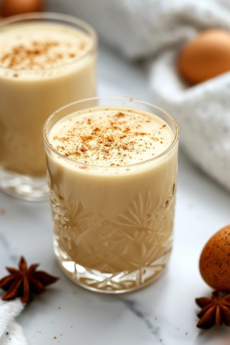 Homemade Eggnog (Easy Recipe) - Insanely Good