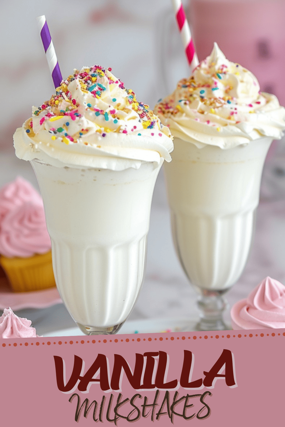 Easy Vanilla Milkshake Recipe (3 Ingredients) - Insanely Good