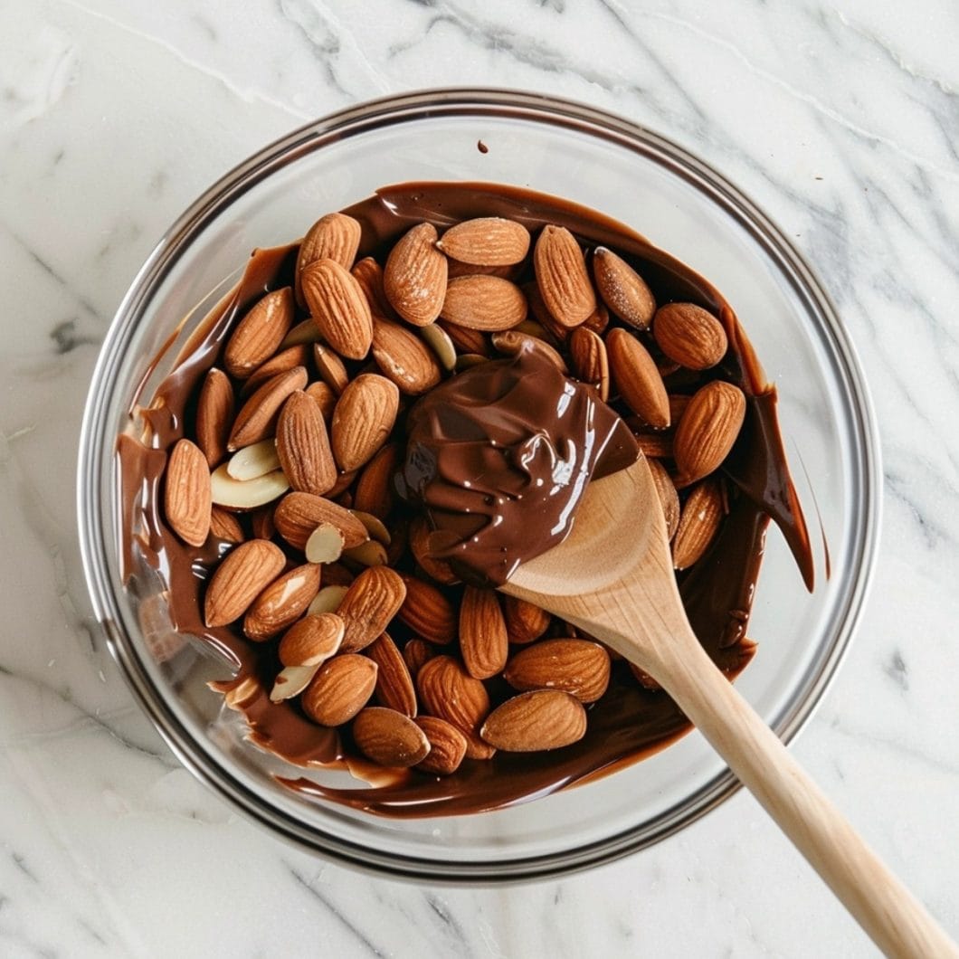 Chocolate Covered Almonds Recipe - Insanely Good