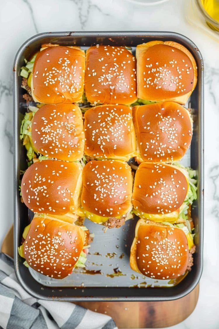 Big Mac Sliders - Insanely Good