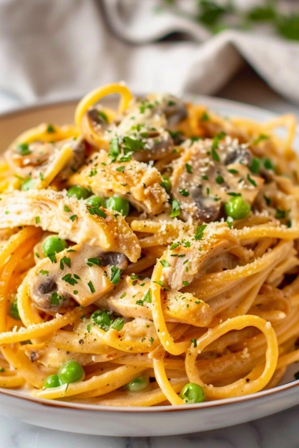 Easy Chicken Tetrazzini Recipe - Insanely Good
