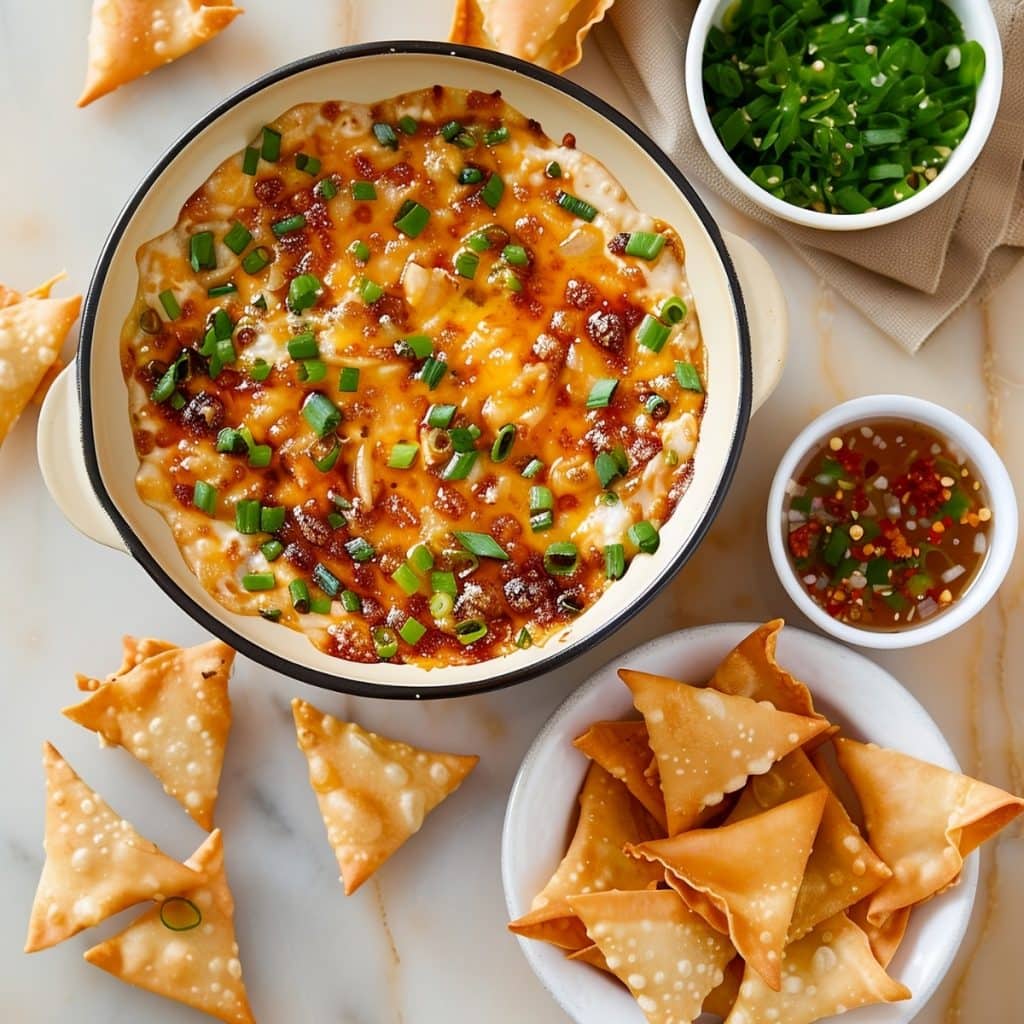 Crab Rangoon Dip - Insanely Good