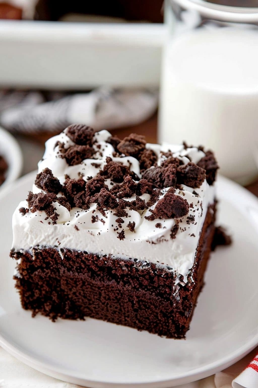 Oreo Poke Cake - Insanely Good