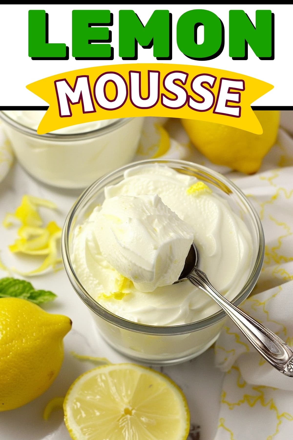 Easy Lemon Mousse - Insanely Good