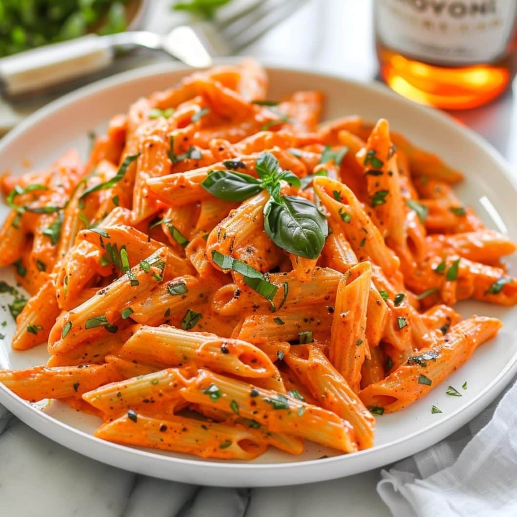 Pasta alla Vodka Recipe - Insanely Good