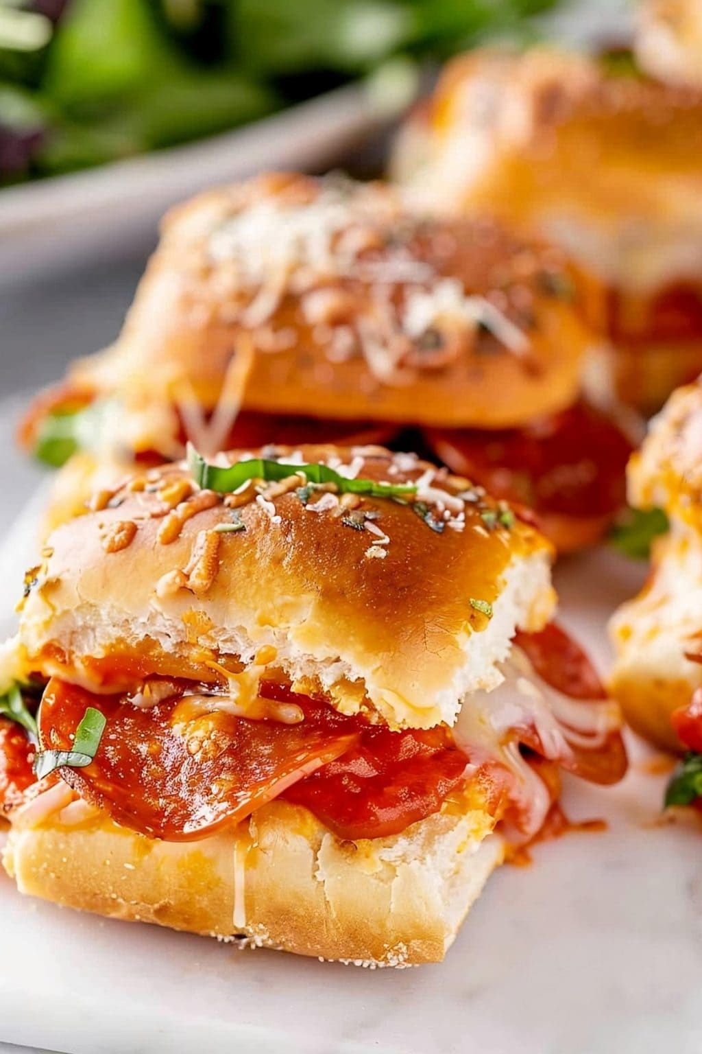 Pepperoni Pizza Sliders - Insanely Good