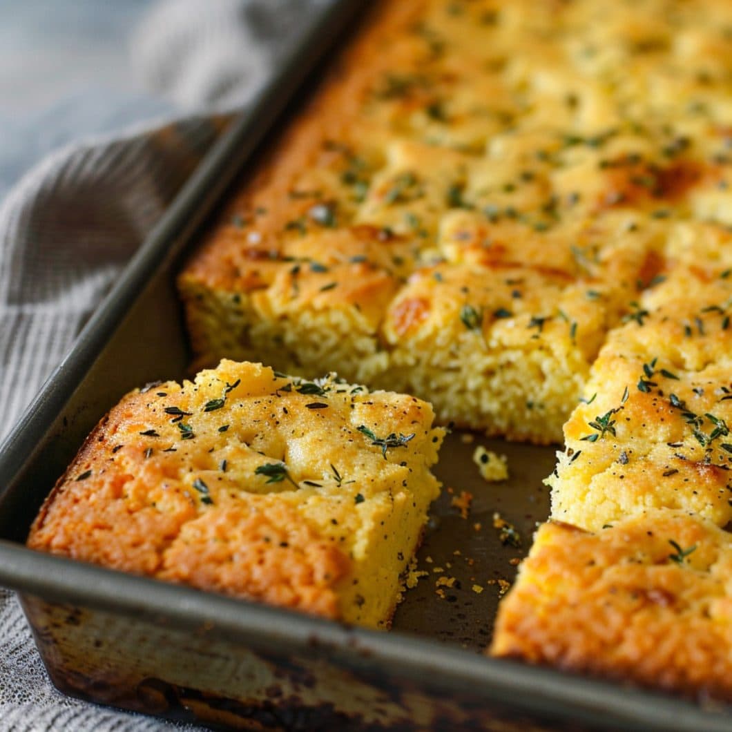 3-Ingredient Ranch Cornbread Recipe - Insanely Good