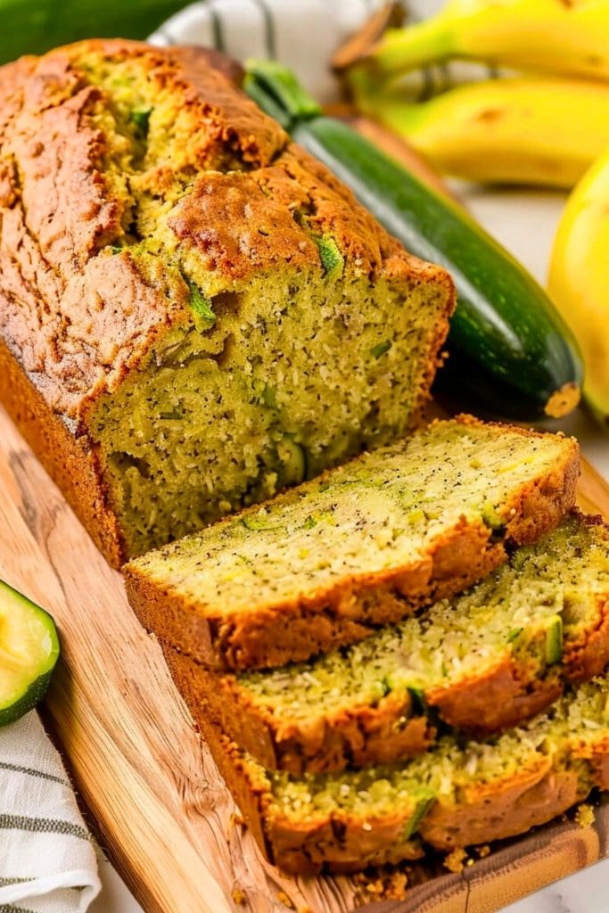Banana Zucchini Bread Recipe - Insanely Good