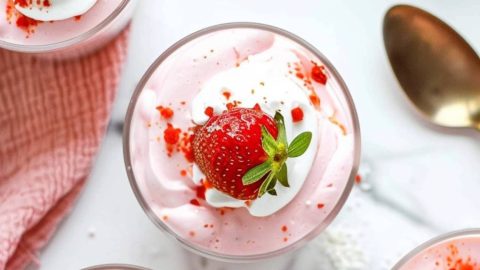 Easy Strawberry Mousse - Insanely Good
