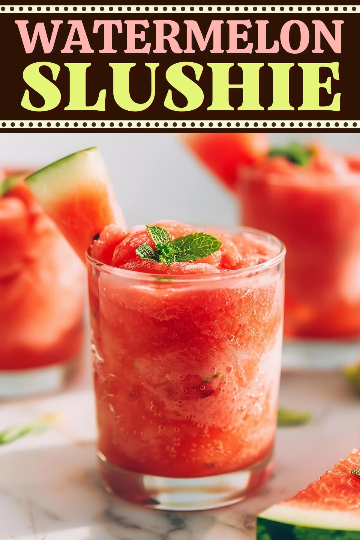 4-Ingredient Watermelon Slushie - Insanely Good