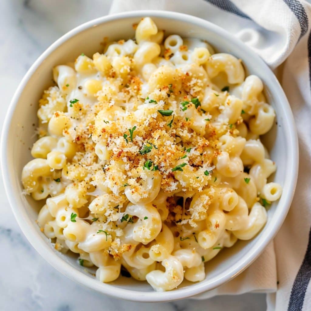 White Cheddar Mac and Cheese - Insanely Good