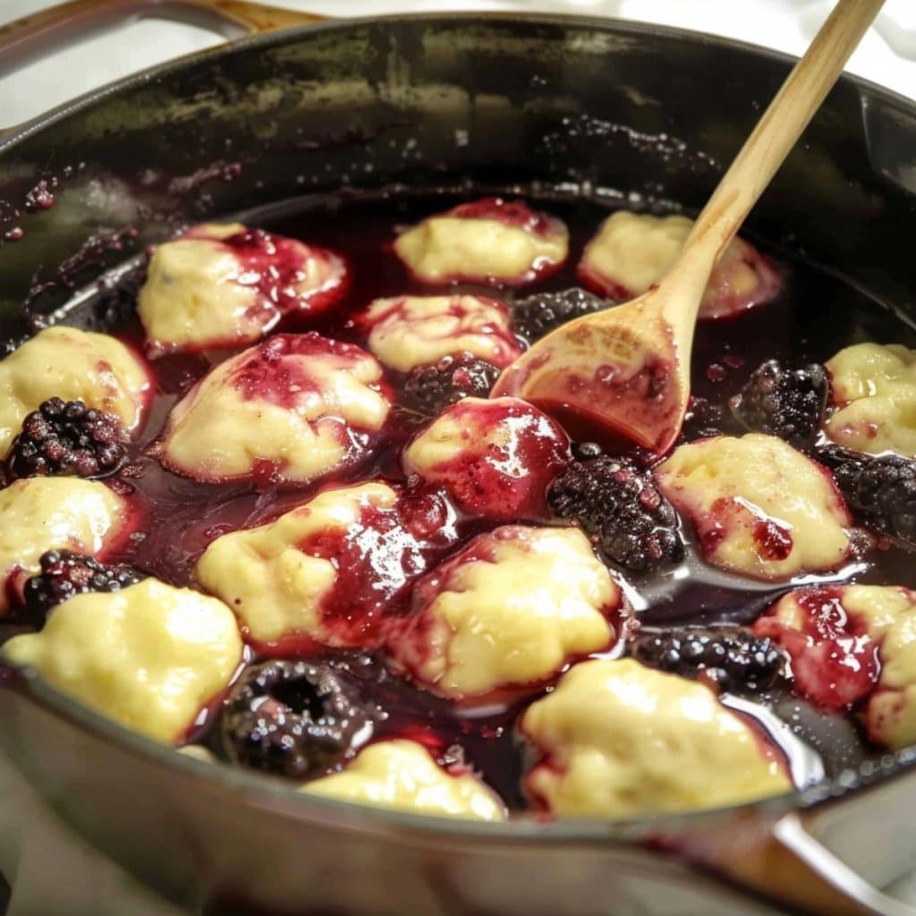 Blackberry Dumplings - Insanely Good