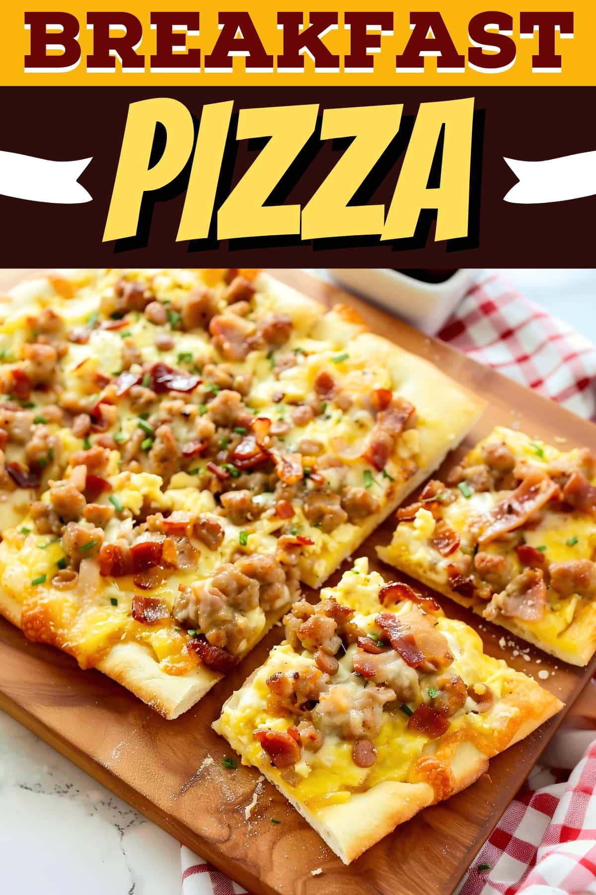 Breakfast Pizza - Insanely Good