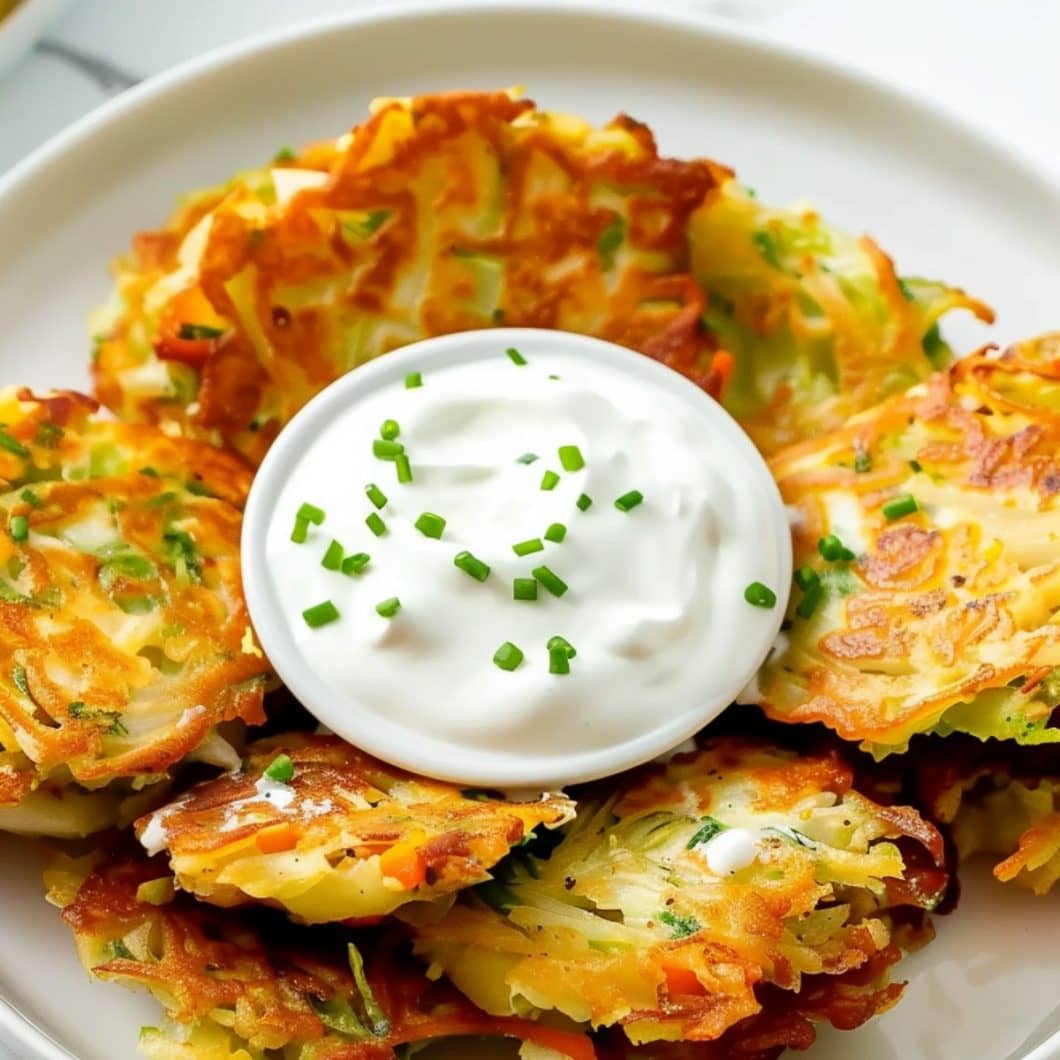 Easy Cabbage Fritters - Insanely Good