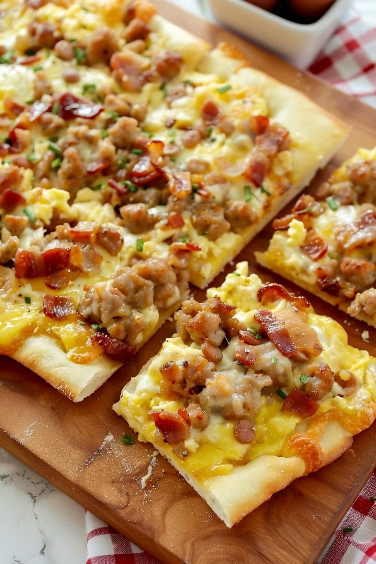 Breakfast Pizza - Insanely Good