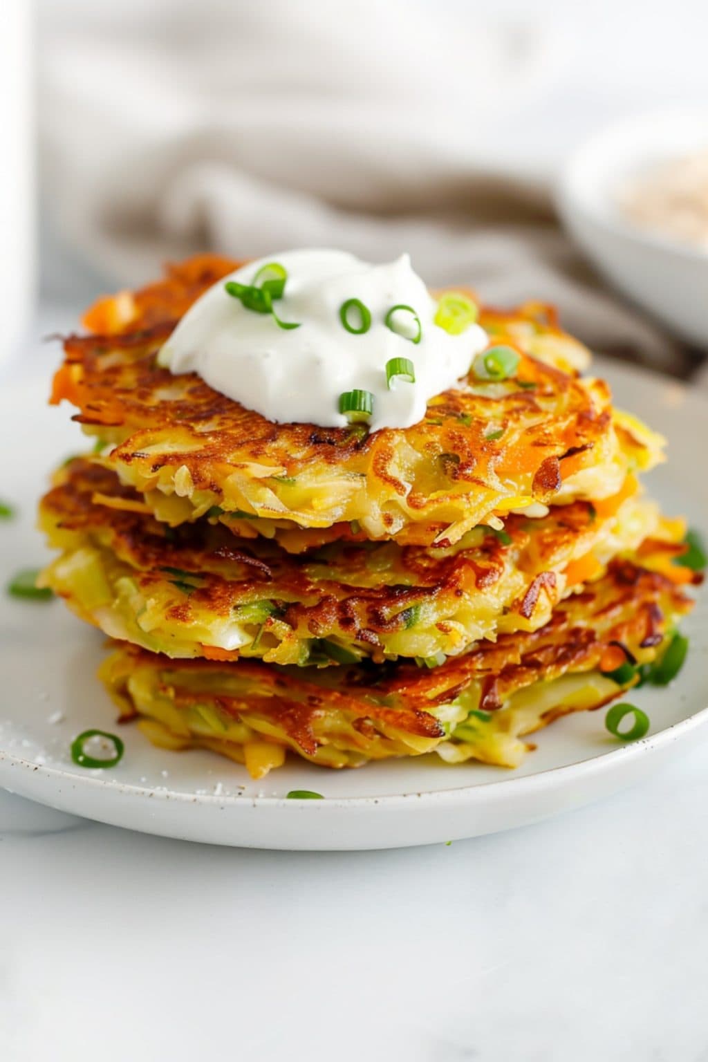 Easy Cabbage Fritters - Insanely Good