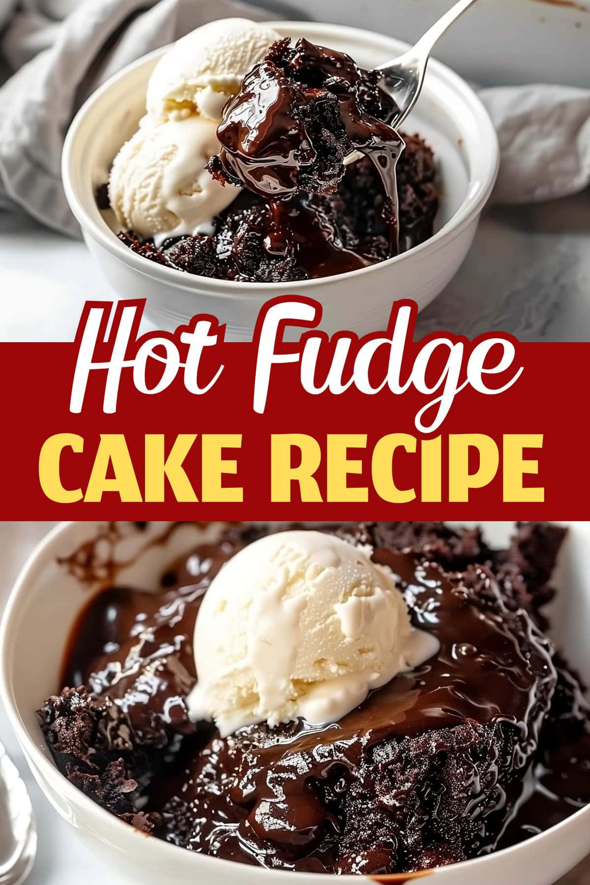 Hot Fudge Cake - Insanely Good