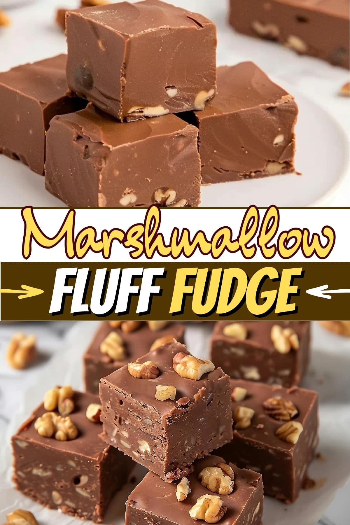 Marshmallow Fluff Fudge Recipe - Insanely Good