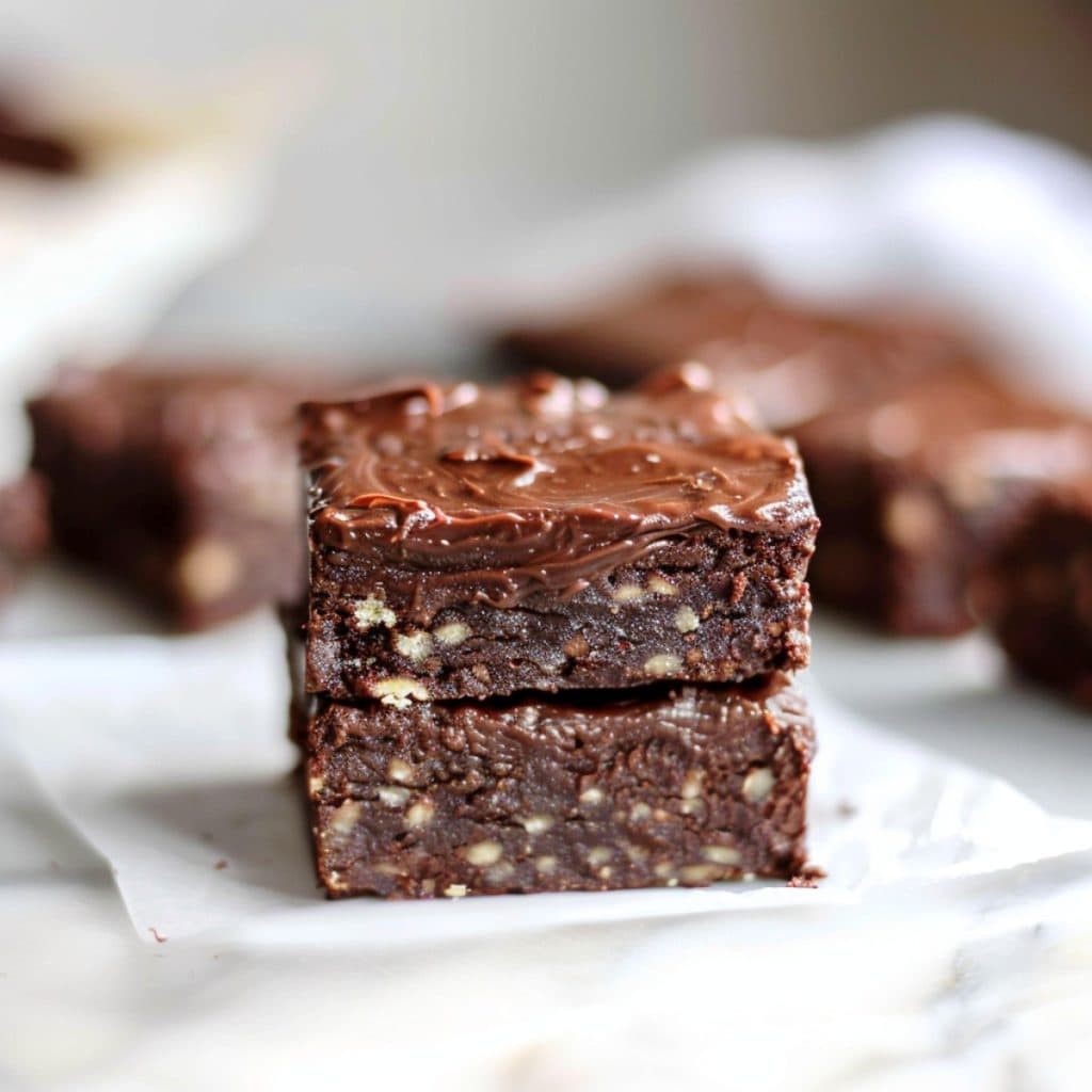 No-Bake Brownies - Insanely Good