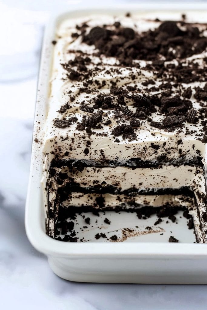Oreo Icebox Cake - Insanely Good