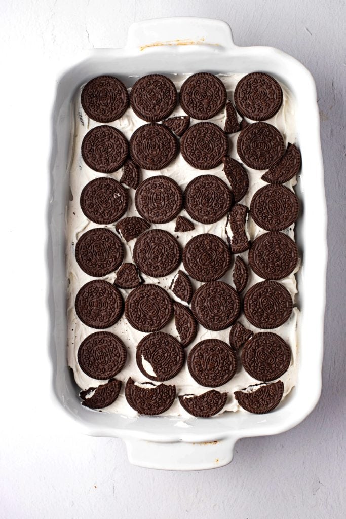 Oreo Icebox Cake - Insanely Good