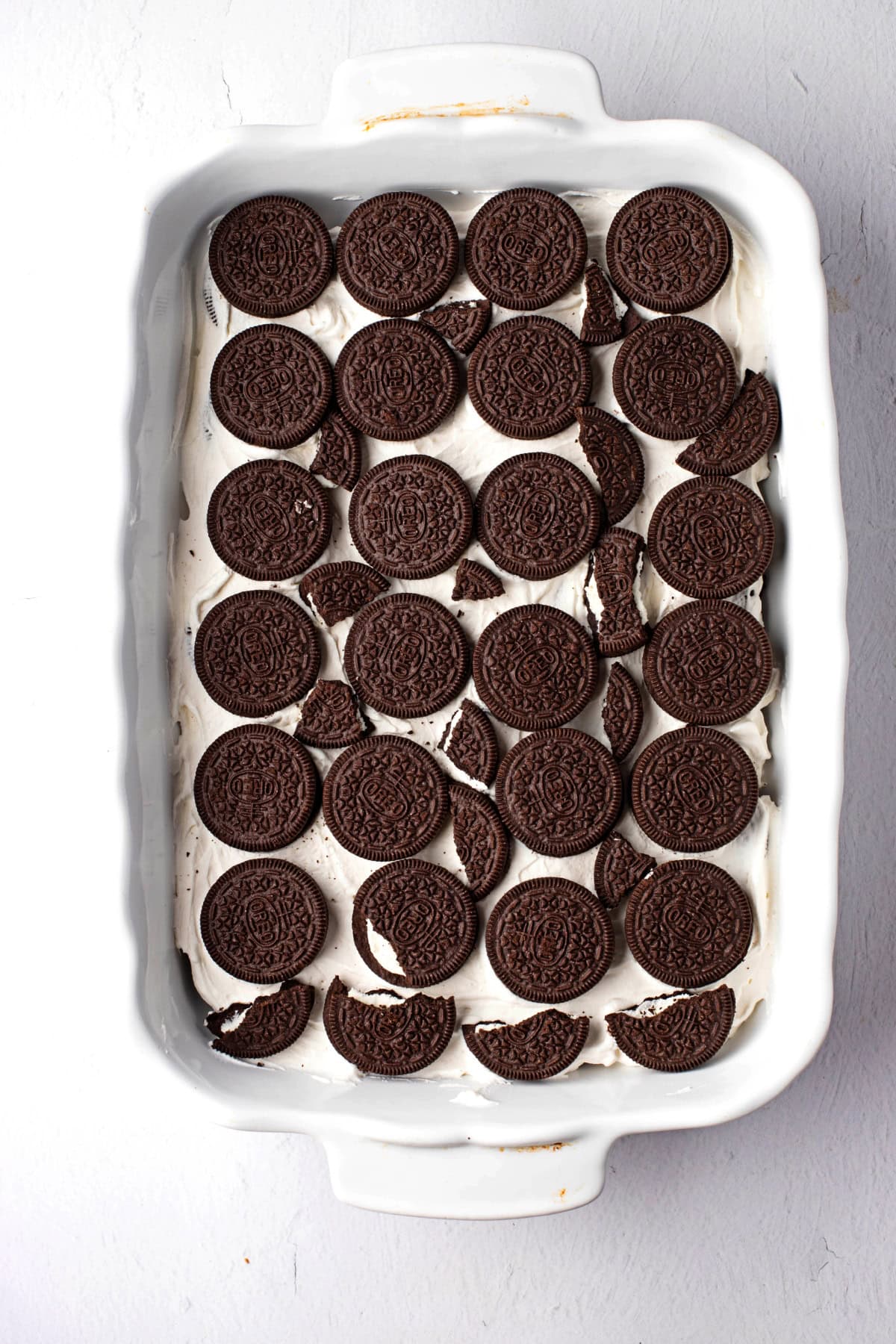 Oreo Icebox Cake - Insanely Good