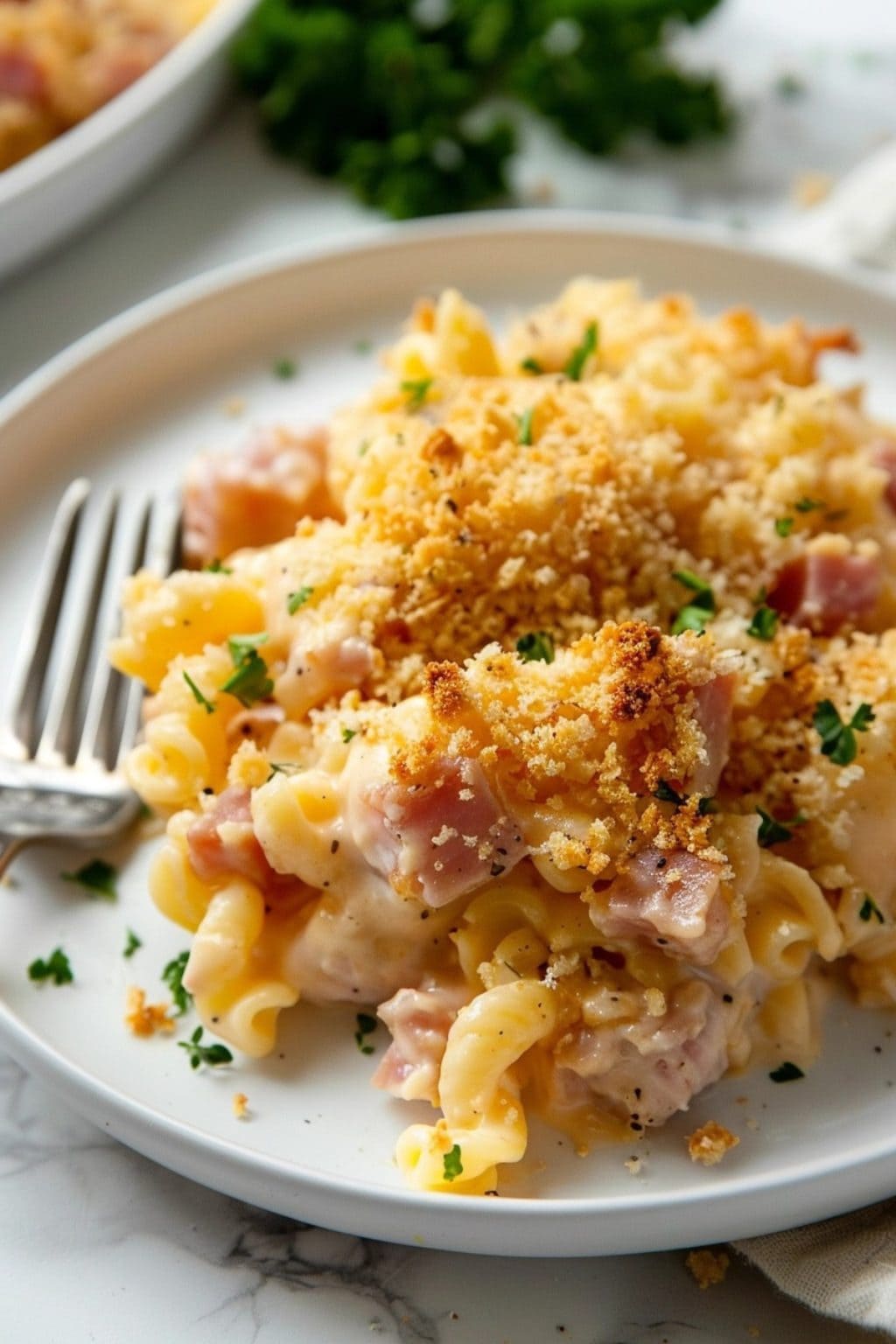 Ham and Cheese Casserole Recipe - Insanely Good